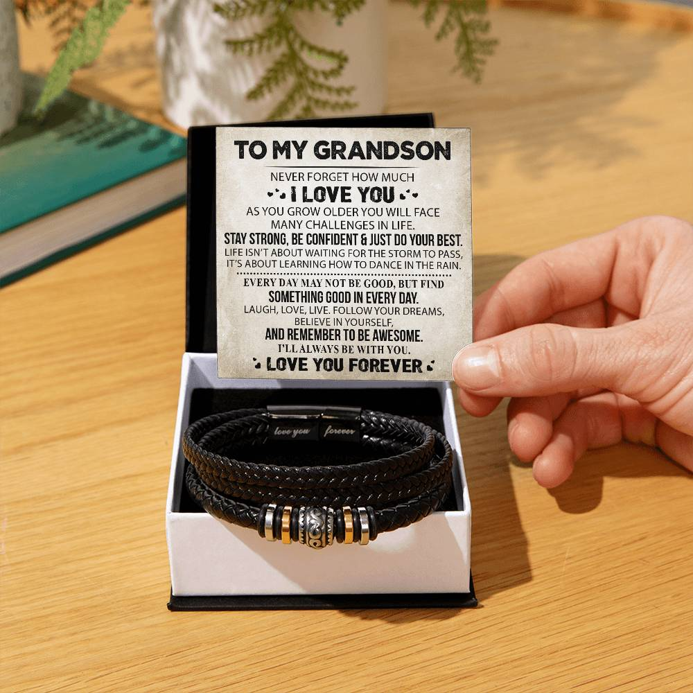 To My Grandson - I Love You Forever - Gifting Set – Heart Melting