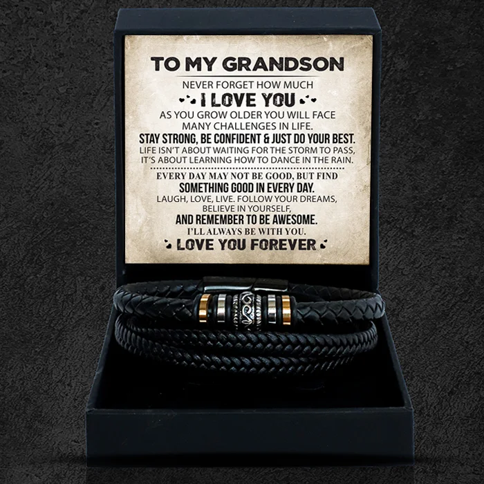To My Grandson - I Love You Forever - Gifting Set – Heart Melting