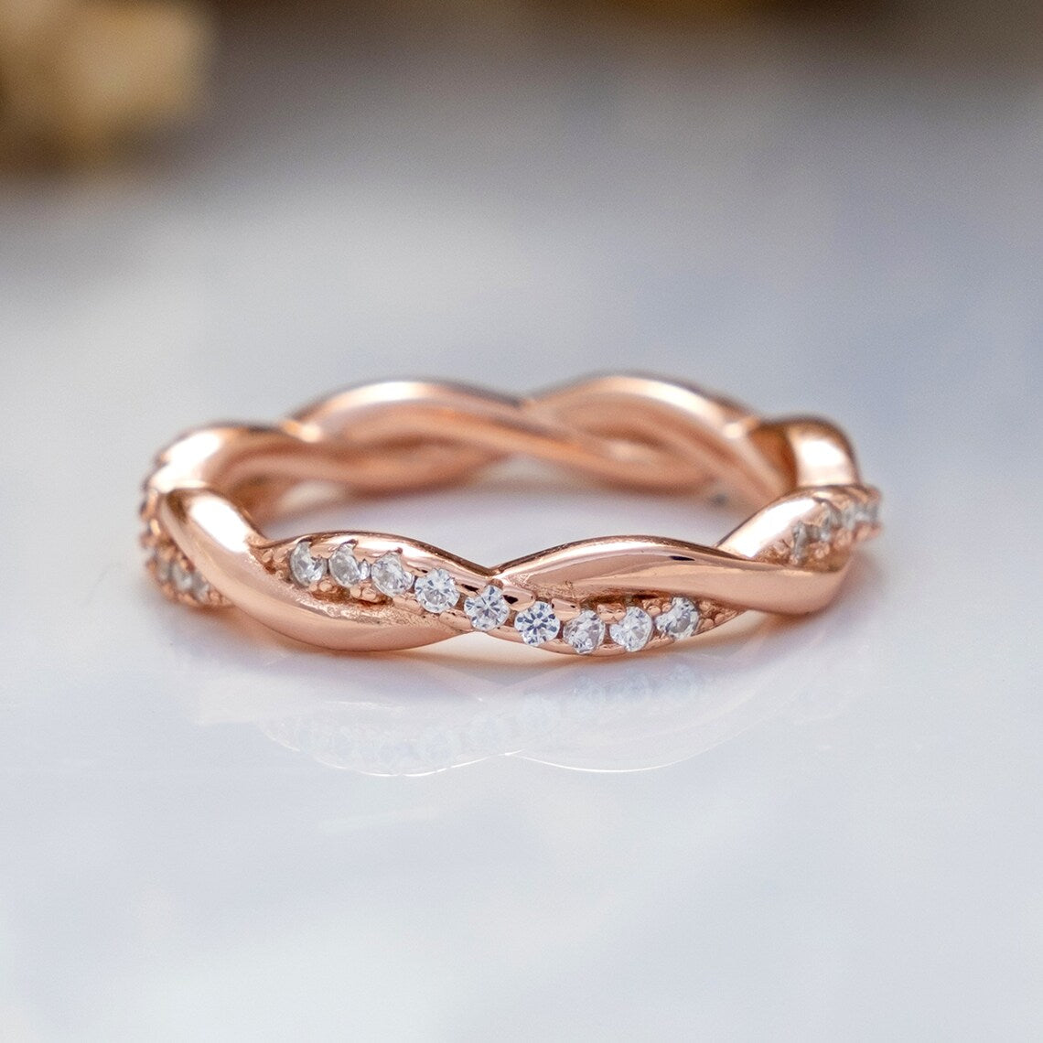 Twisted Rope Promise Ring – A Unique Symbol of Unbreakable Bond – Heart ...