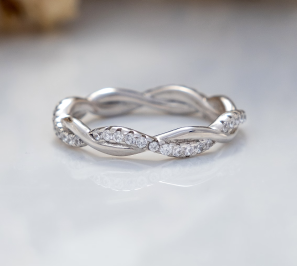 Twisted Rope Promise Ring – A Unique Symbol of Unbreakable Bond – Heart ...