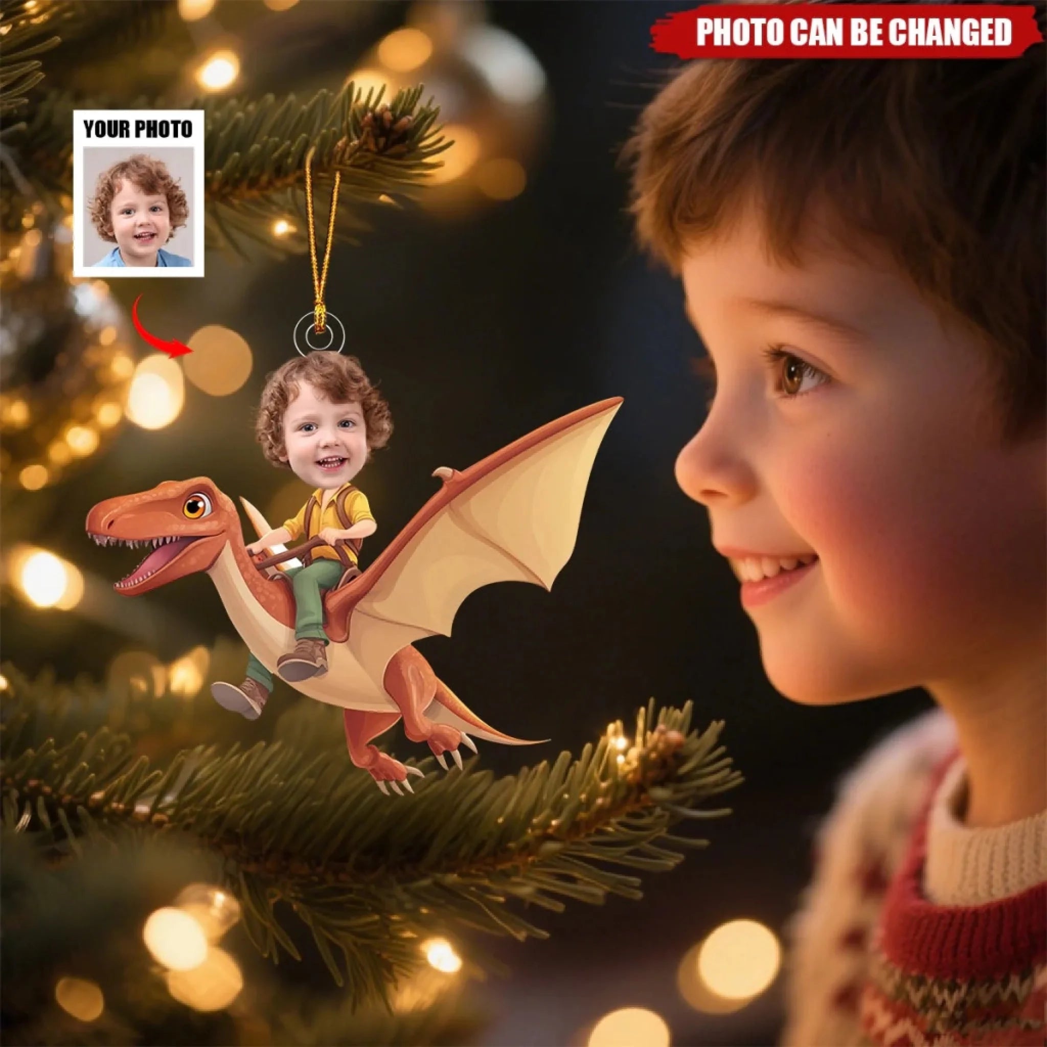 Adventure Riding Dinosaur - Favorite Dino For Kids - Personalized Acry ...