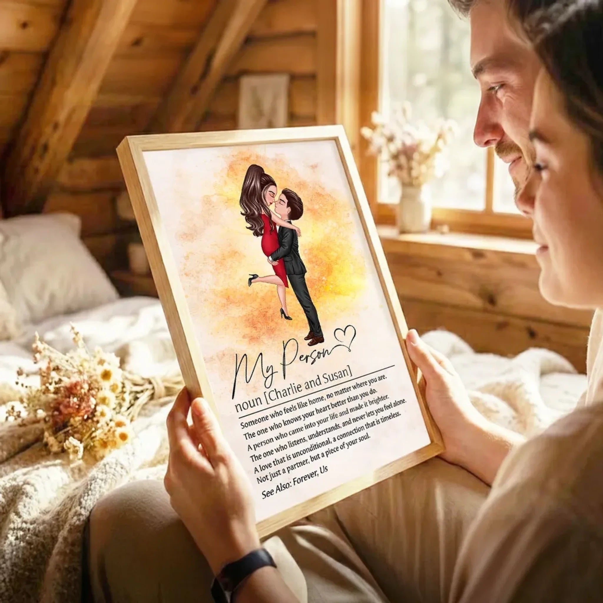 My Person Definition - Personalized Poster - Gift for Couple – Heart ...