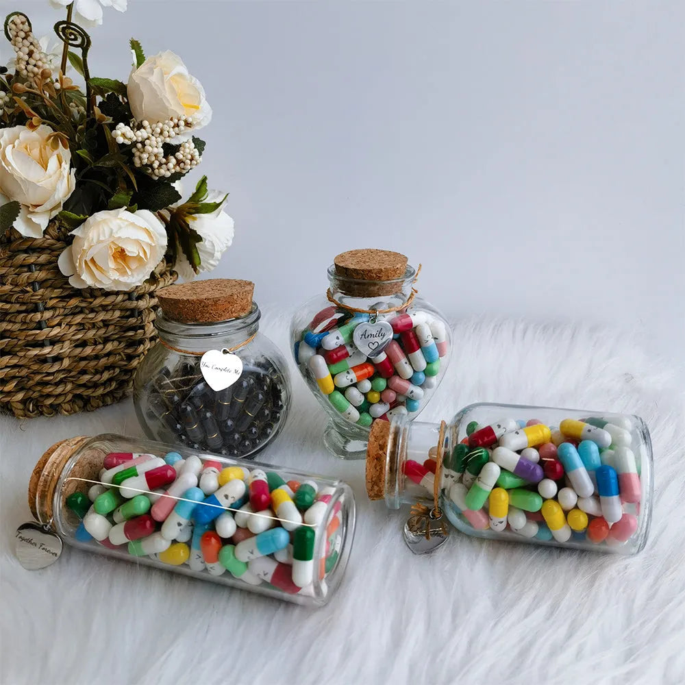 Custom Capsule Letters Message in a Bottle – A Unique Way to Share You ...