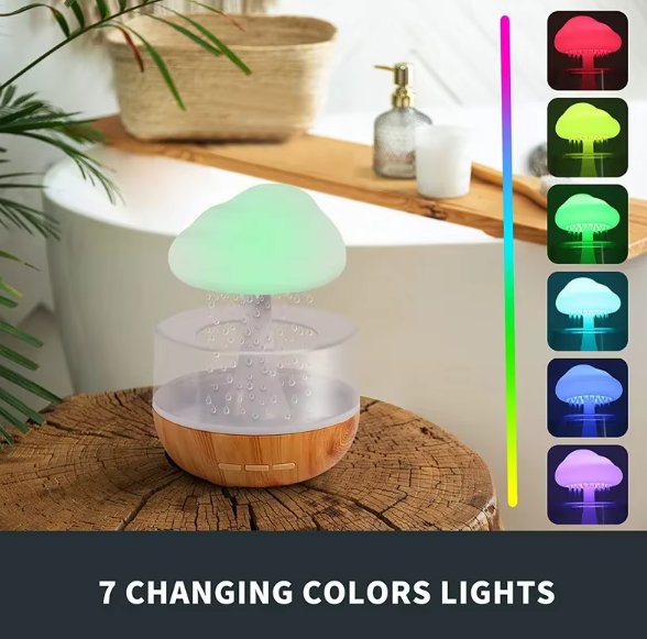 Rainwater Glow Lamp – Peaceful Home Decor – Heart Melting