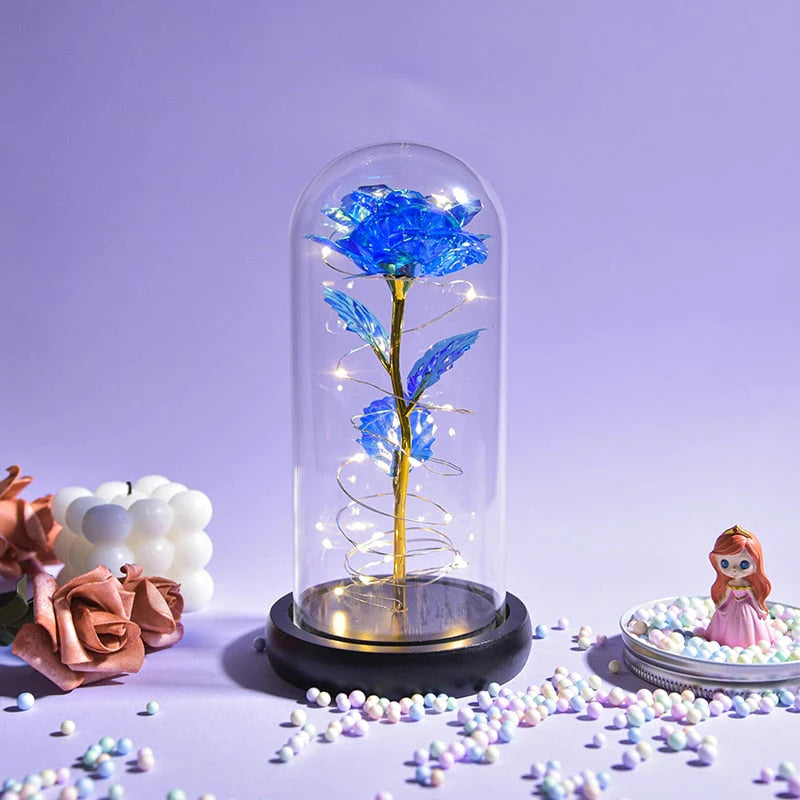 Enchanted Rose Lamp – A Timeless Symbol of Love – Heart Melting