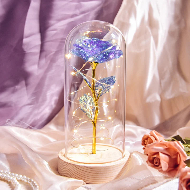 Enchanted Rose Lamp – A Timeless Symbol of Love – Heart Melting